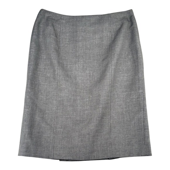 Jones Studio | Skirts | Jones Studio Separates 8 Gray Double Vent ...